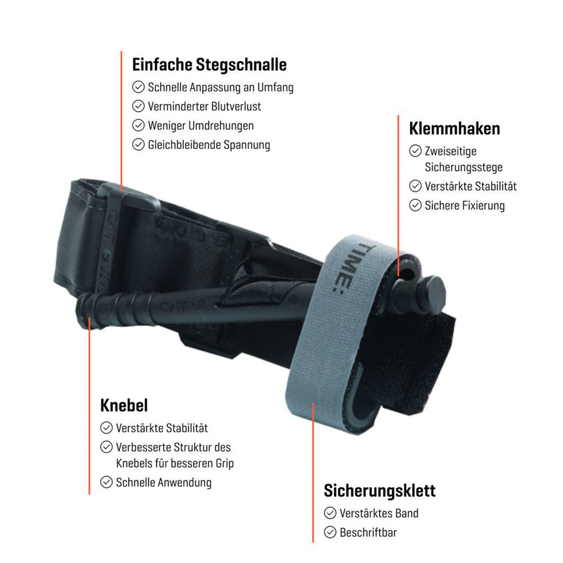 Combat Application Tourniquet CAT GEN7 Trainer blau – Outdoor-Concepts